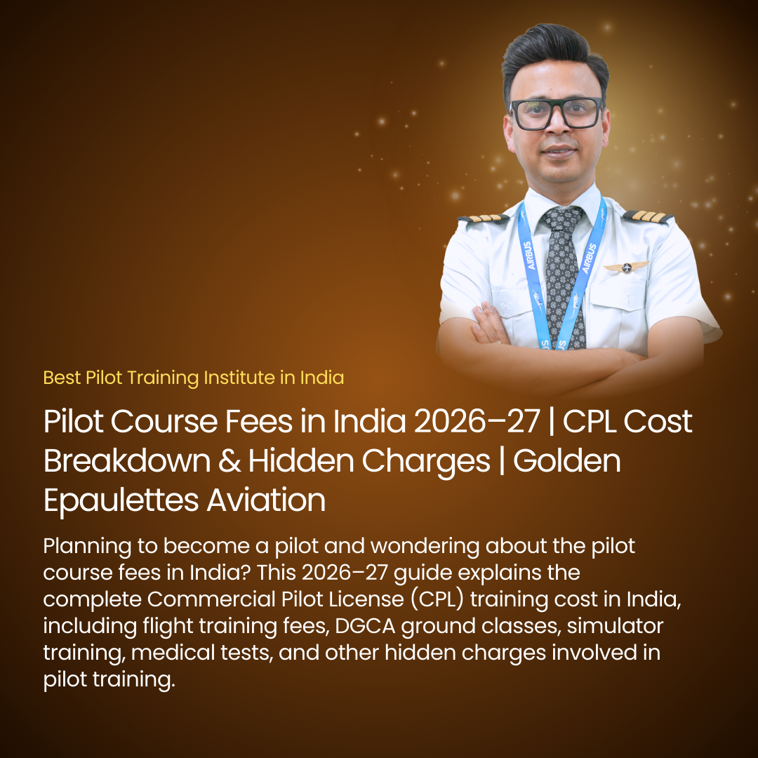 Pilot Course Fees in India 2026–27 | CPL Cost Breakdown & Hidden ...
