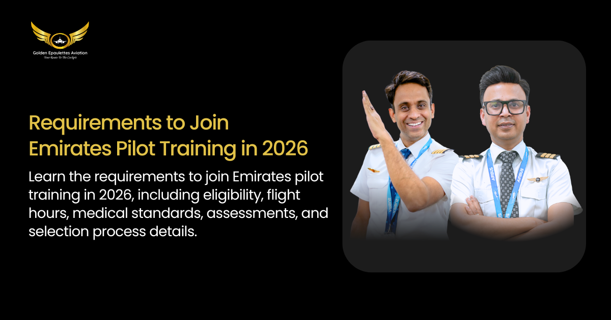 Emirates Pilot Training Requirements 2026-27 | Golden Epaulettes ...