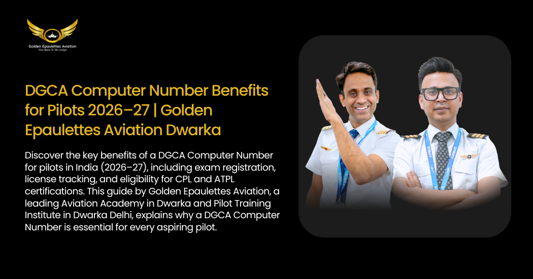 DGCA Computer Number Benefits for Pilots 2026-27 | Golden Epaulettes ...